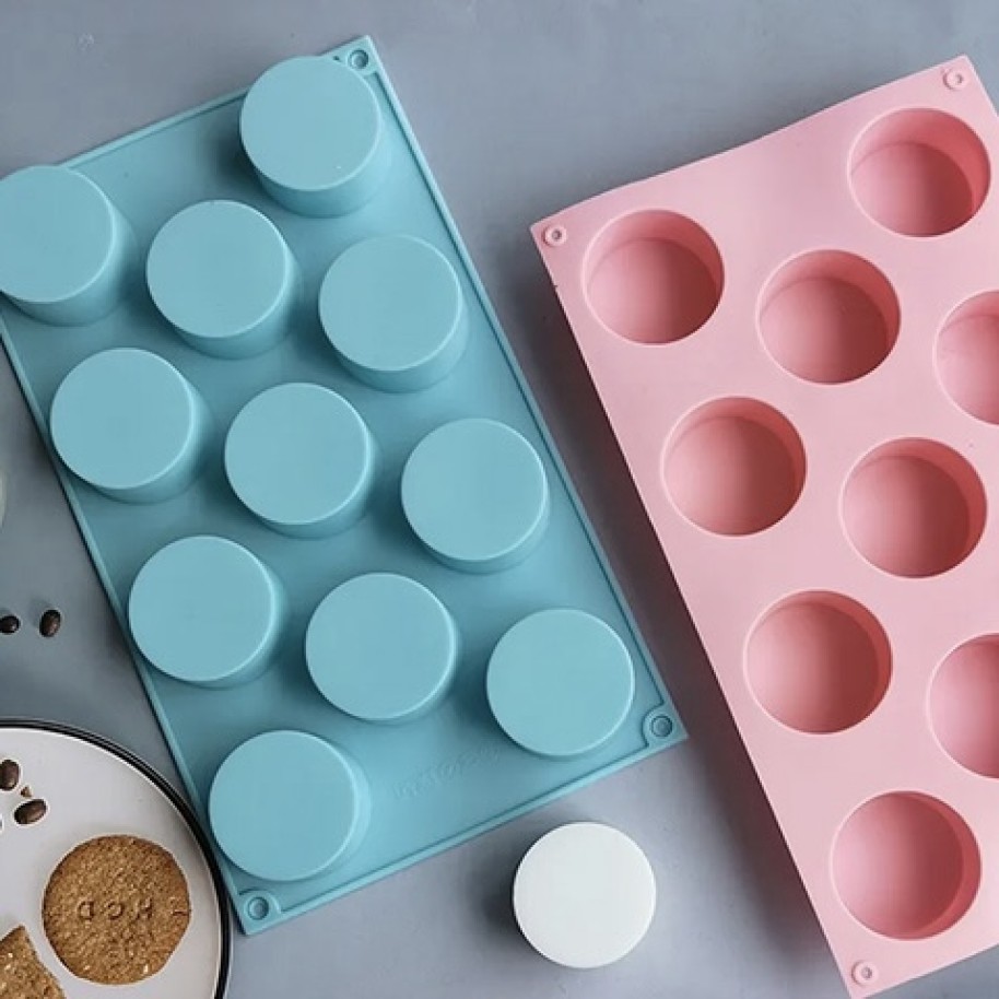 MOLDE SILICONA 11 CIRCULOS 4.5cm - Distribuidora Ivamix